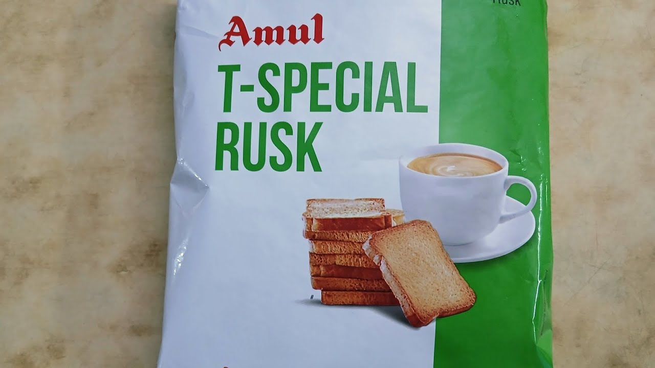 Amul T Special Rusk #review - YouTube