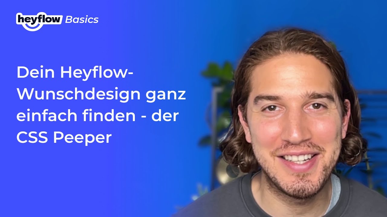 Dein Heyflow-Wunschdesign ganz einfach finden - der CSS Peeper - YouTube
