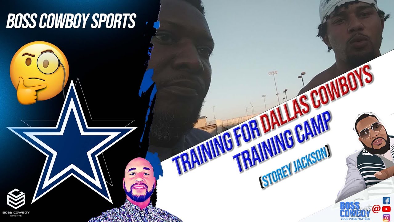 (Storey Jackson) Training for Training Camp for the Dallas Cowboys ...