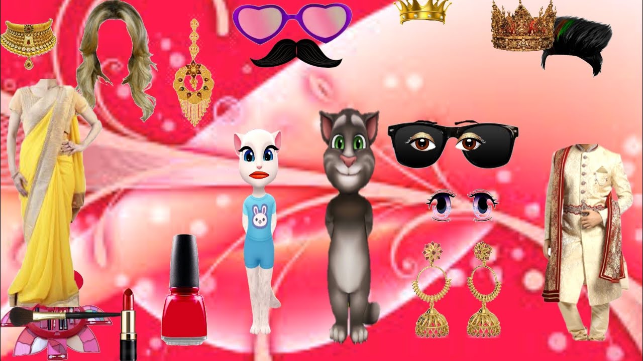 Telkin tom wedding Bal chasma taj necklaces lipstick tika make up video ...