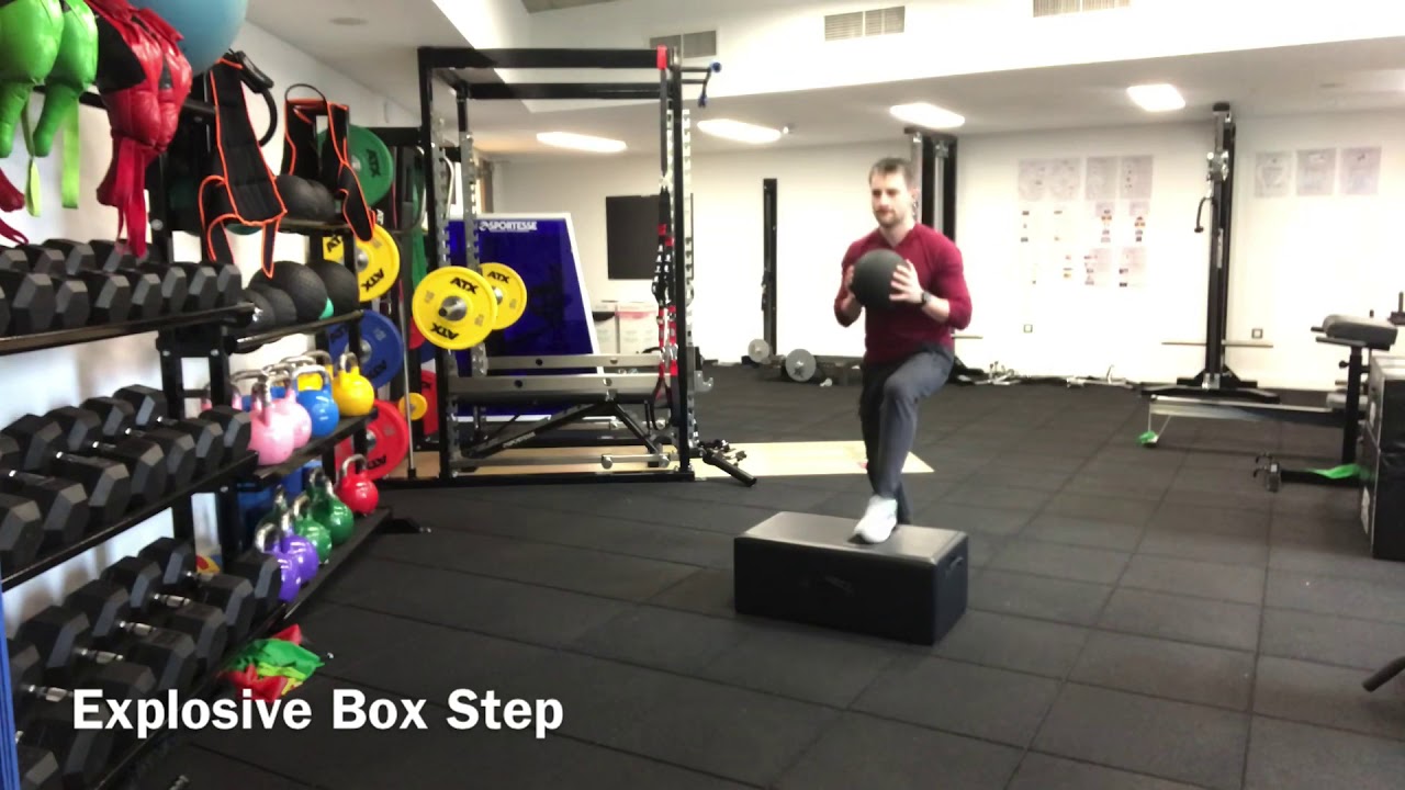 Explosive Box Step - YouTube