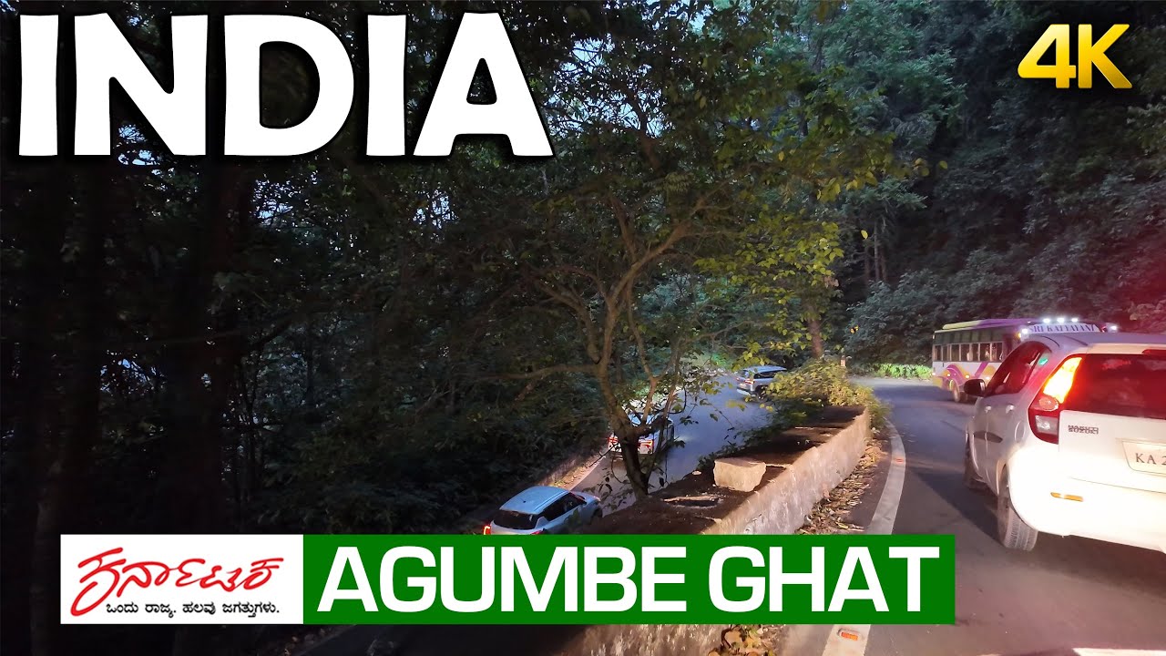 Edge of Adventure: Conquering Agumbe Ghat's Hairpin Bends | Night Drive ...