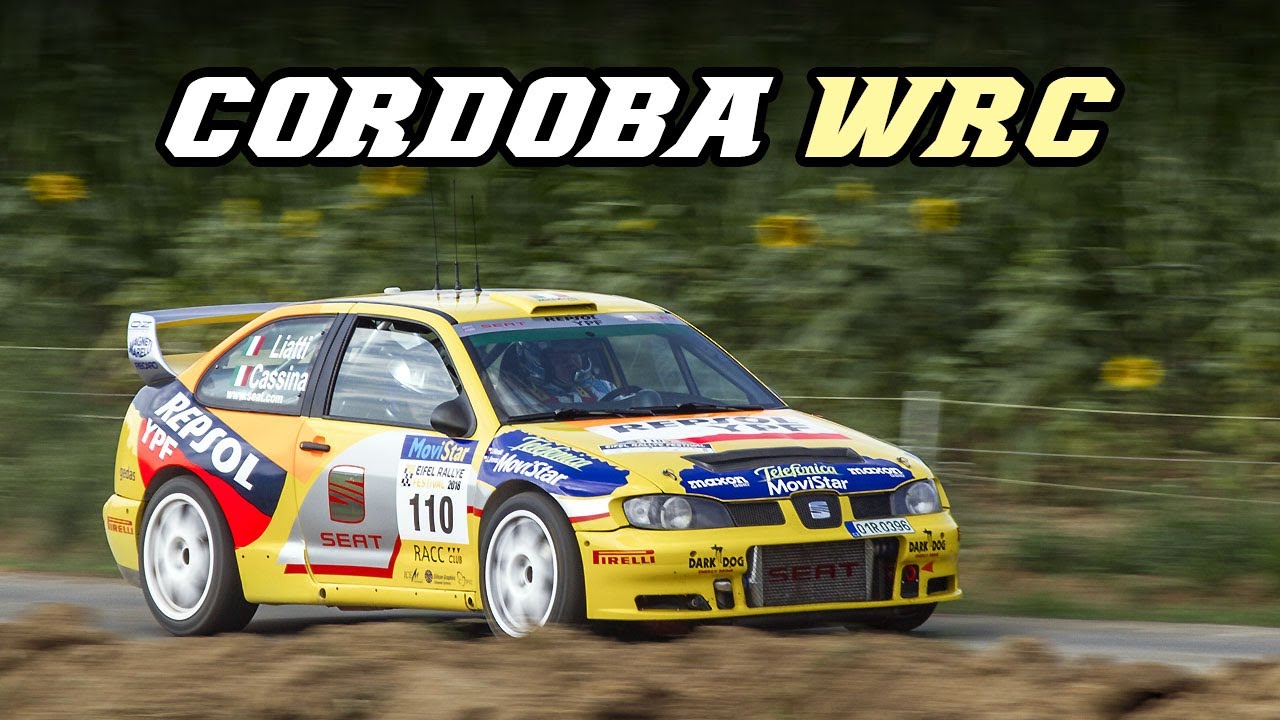 1999 Seat Cordoba WRC evo 2 - Loud backfire - YouTube