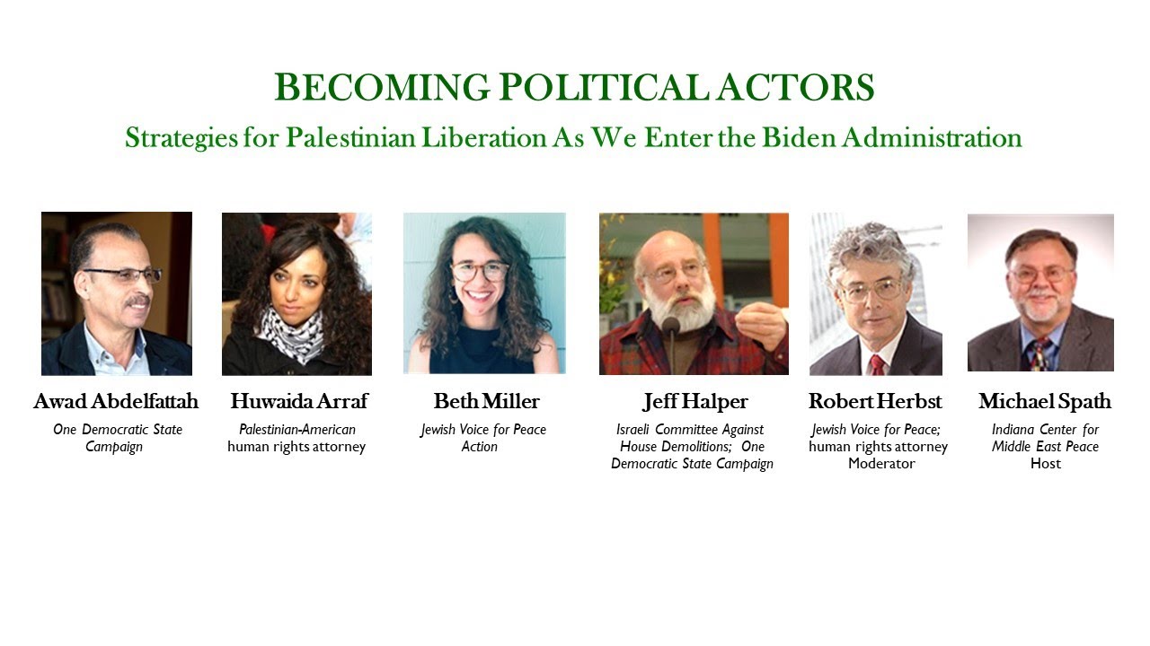 BECOMING POLITICAL ACTORS - Strategies for Liberating Palestine As We ...
