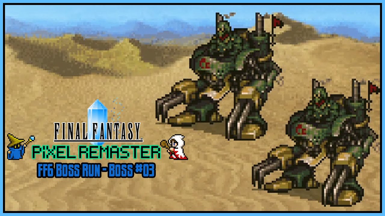 Final Fantasy Pixel Remaster Boss Run – Final Fantasy VI Boss #3 ...