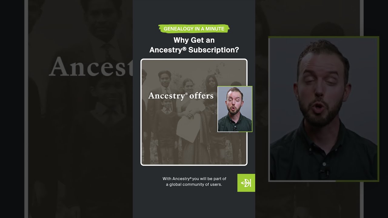 Why Get an Ancestry® Subscription? | #Shorts | Ancestry® - YouTube