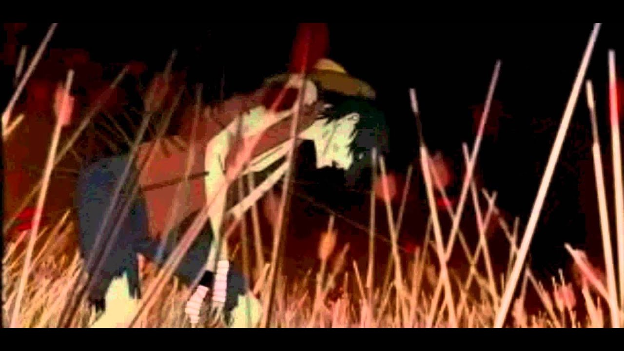 Barrage of arrows and still walking - YouTube