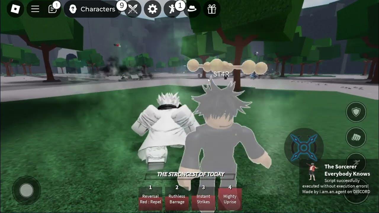 The strongest battlegrounds script – (Gojo V2 Moveset) - YouTube