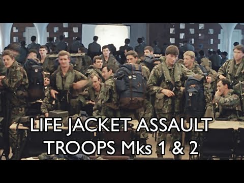British Life Jacket Assault Troops Marks 1 & 2 - YouTube