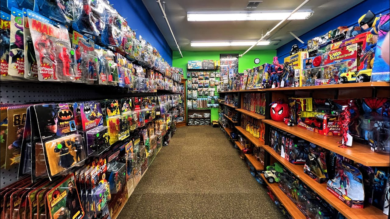 PACKED with VINTAGE TOYS! Toy Hunting & FULL Walkthrough at Retro Quest ...
