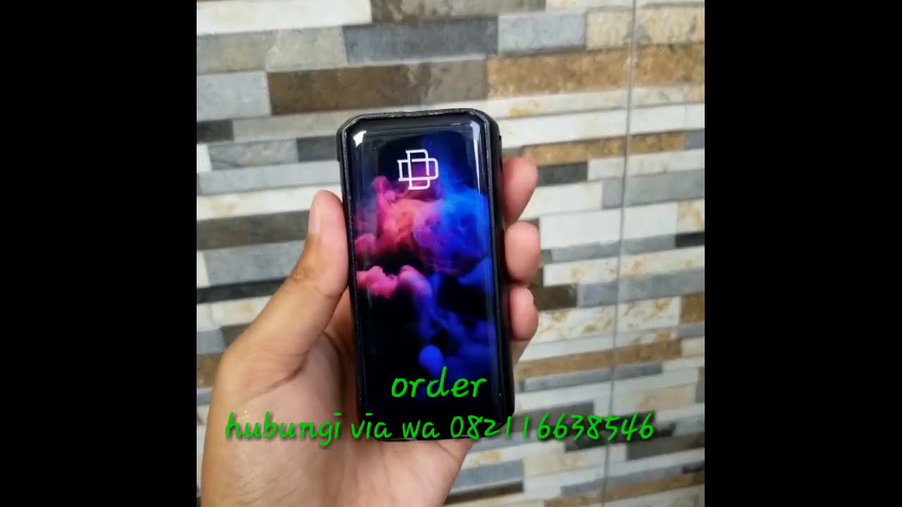 Custom Backdoor Mod Vape Druga Foxy bahan akrilik lapis resin desain ...