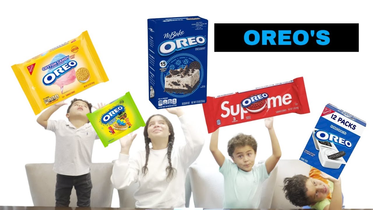PROBANDO diferentes tipos de OREO! una estuvo SUPER cara - YouTube