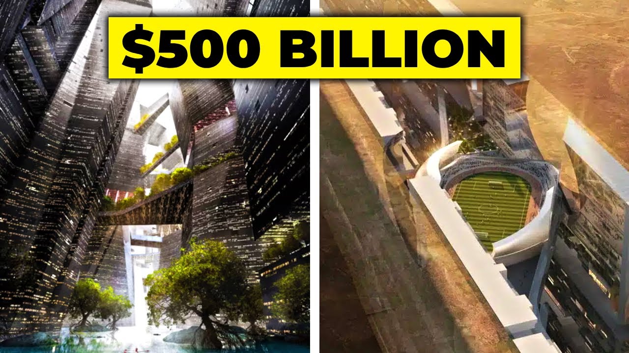 The Line is the future being built in the desert - YouTube