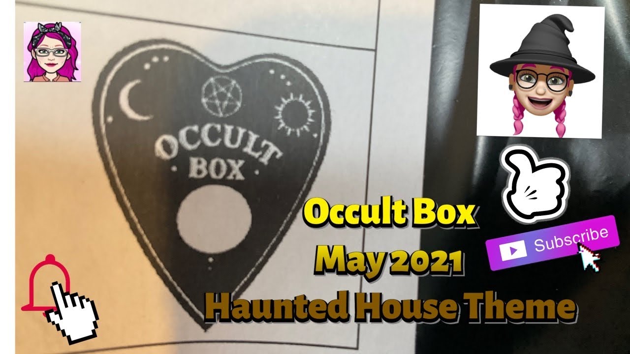 The Occult Box “Haunted House Theme” May 2021 #gothic #haunted #ghosts ...