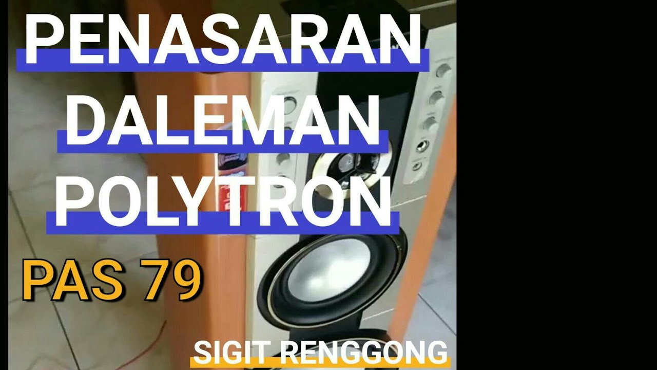 PENASARAN BONGKAR DALEMAN POLYTRON PAS 79 gara2 jatuh pas di turunin ...