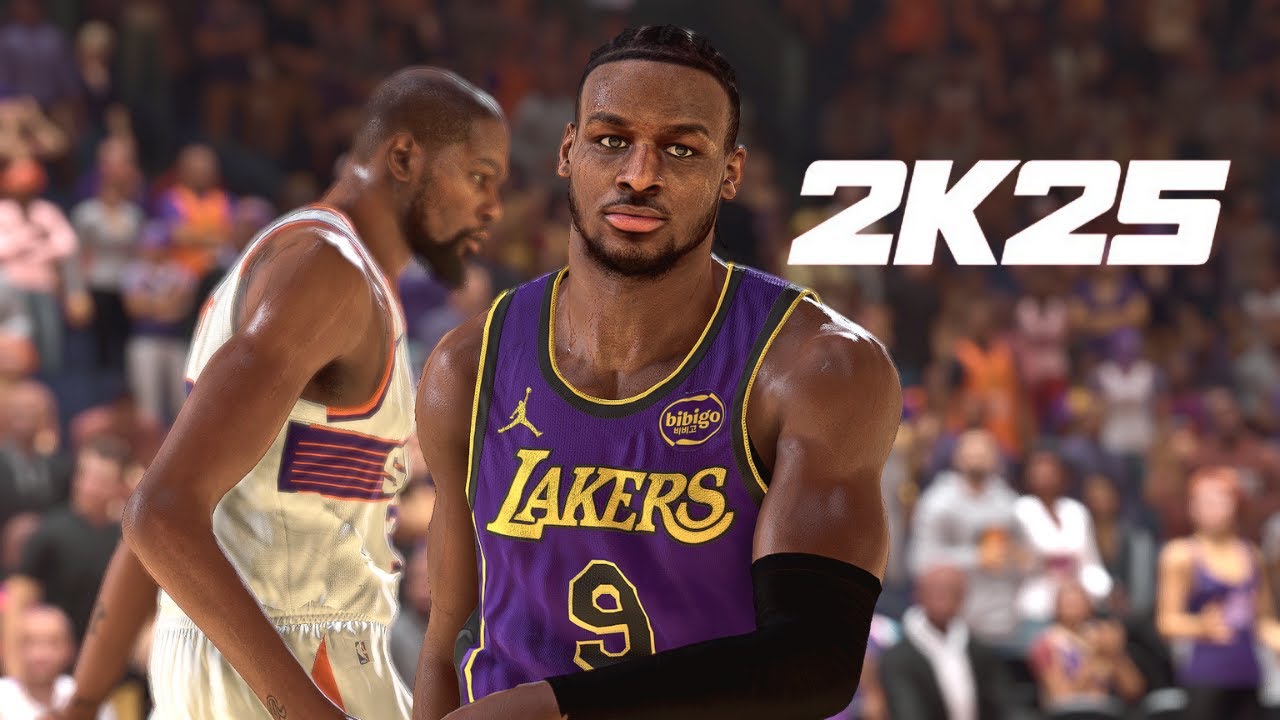 NBA 2K25 | BRONNY JAMES | LAKERS vs SUNS | FULL CONCEPT GAMEPLAY | K4RL ...