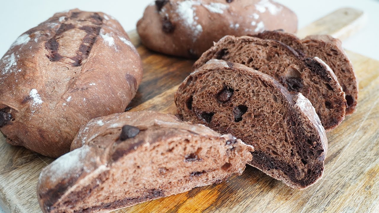 Chocolate Bread | Simple Chocolate Bread Recipe - YouTube