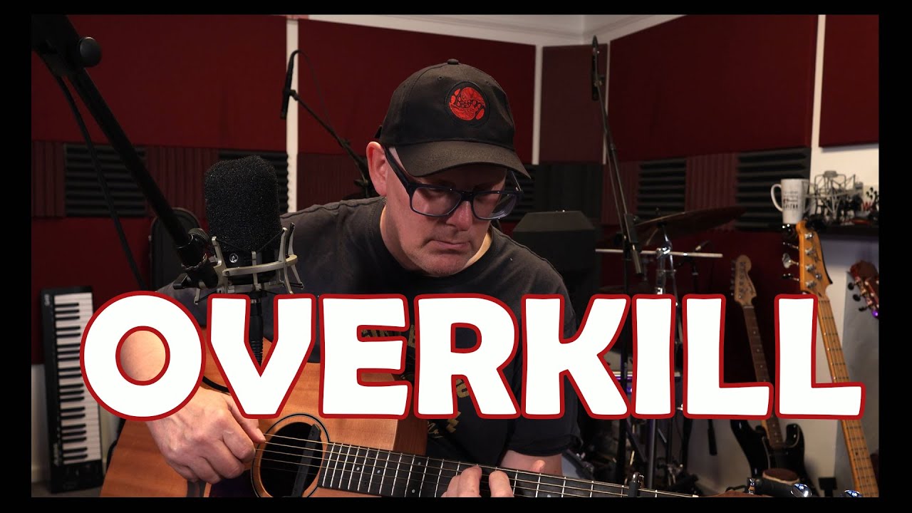 Overkill - Colin Hay - (Men at Work) - Acoustic Guitar Vocal cover. NO ...
