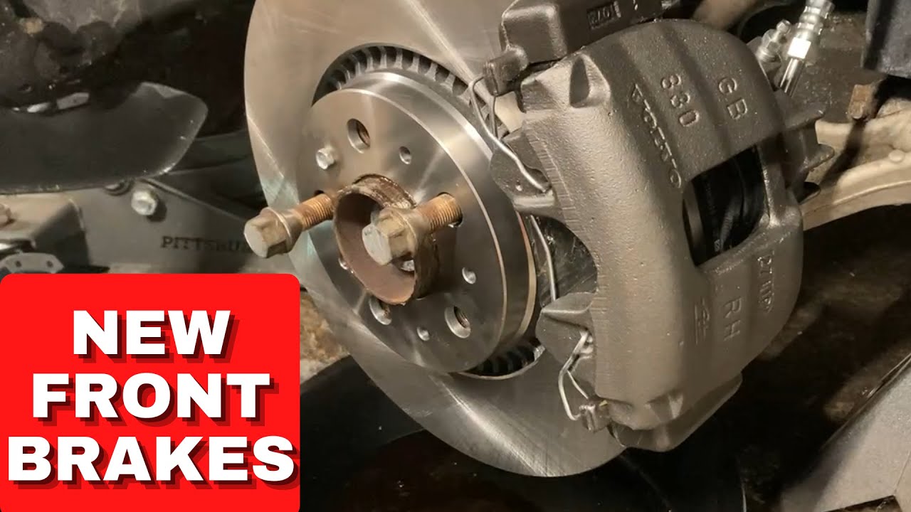 How To Replace Volvo Front Brakes P2 S80 DIY | 1999-2007 S60, S80, XC70 ...