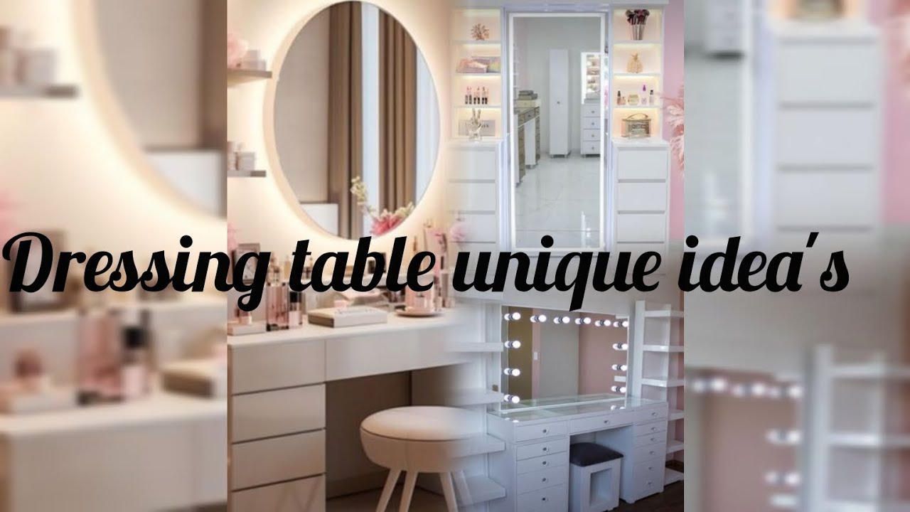 unique dressing table idea's//find modern style//dressing for small ...
