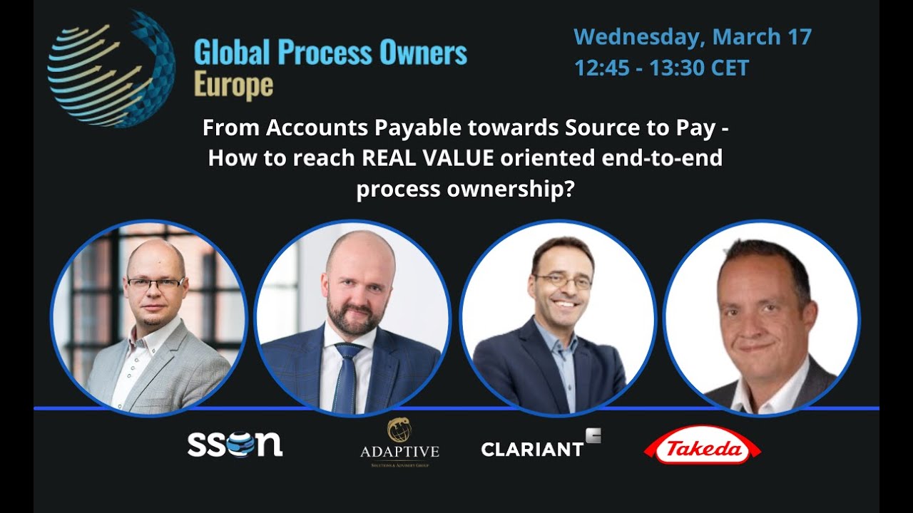 Adaptive Group with own speaking session during Global Process Owner ...