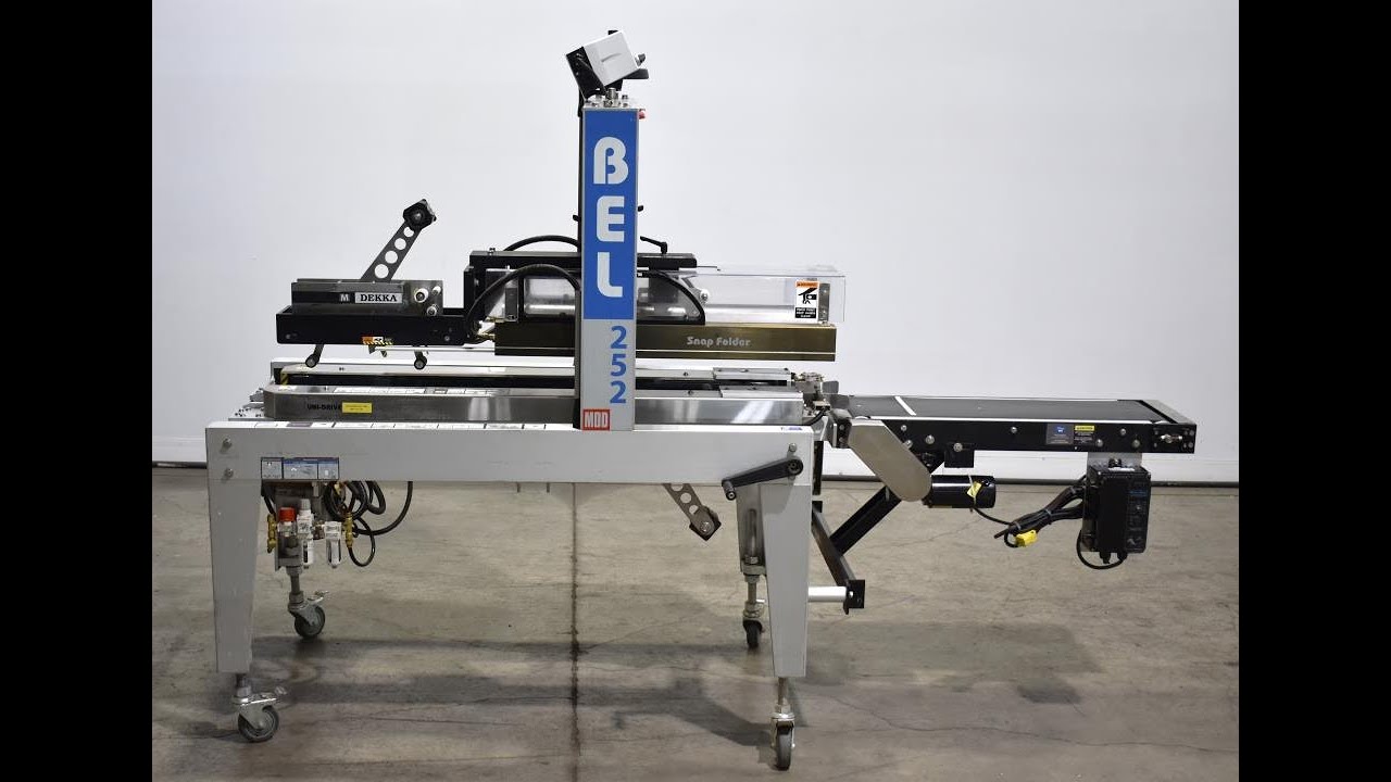 Wexxar Belcor Fully Automatic Case Taper, Model BEL 252 - Stock ...