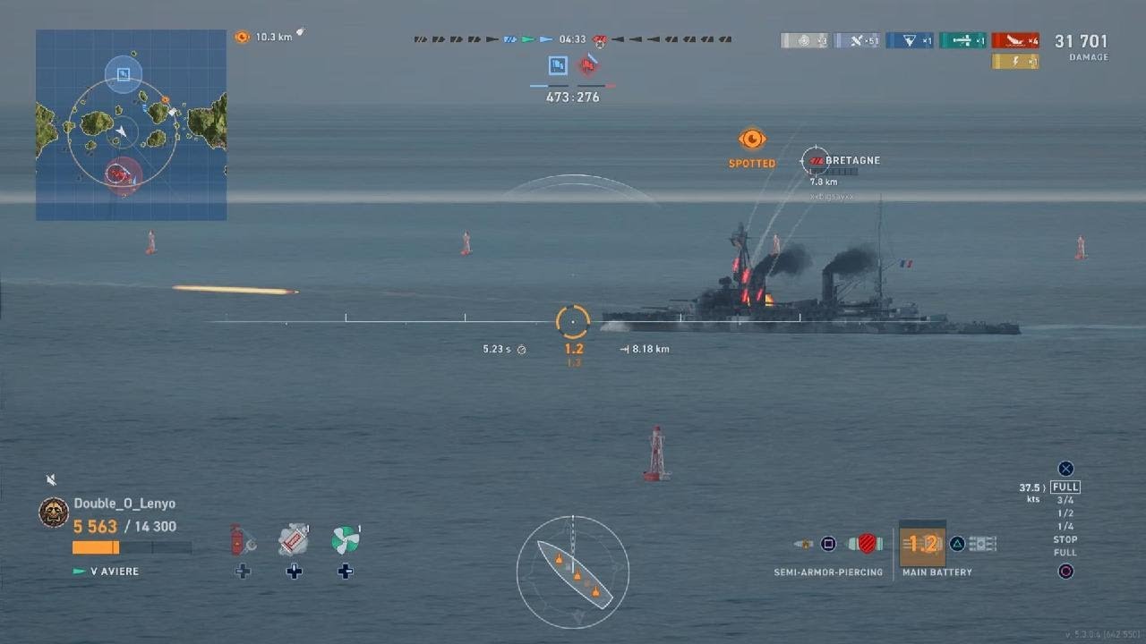 Aviere Italian Tier V destroyer Kraken - YouTube