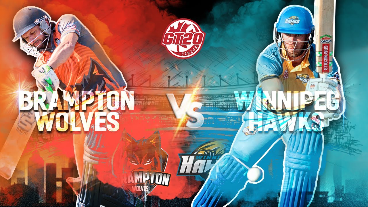 GT20 Canada Season 2 Nail Biting Finishes | Brampton Wolves vs Winnipeg ...