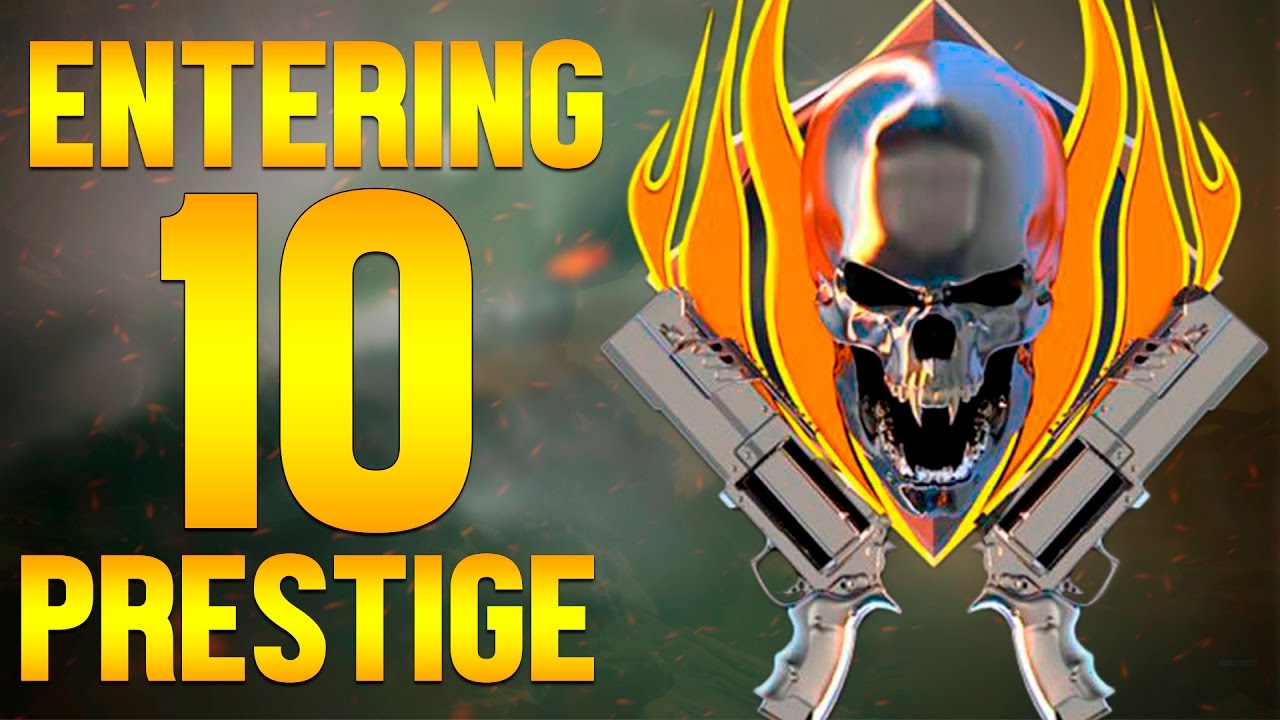 Call of Duty: Infinite Warfare Entering 10th Prestige - YouTube
