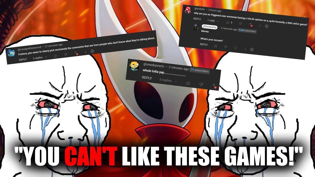 Angry Comments try to explain how Hollow Knight and Ultrakill’s ...