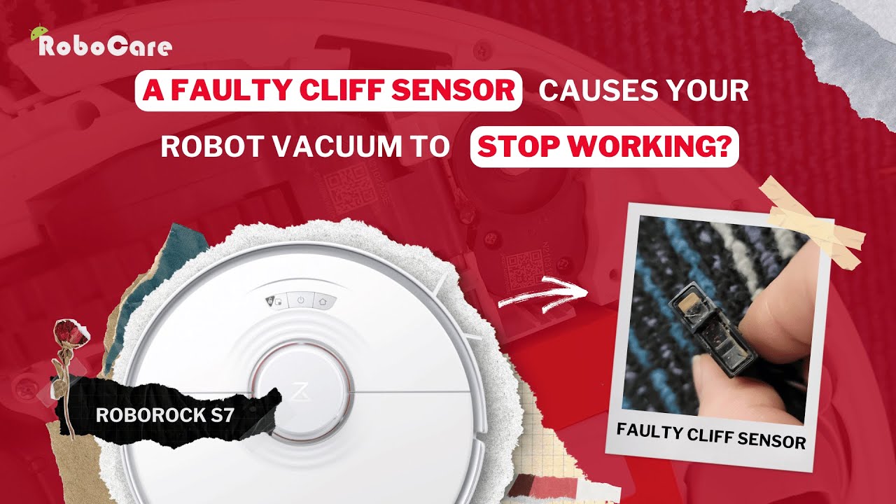 Roborock S7 Damaged Cliff Sensor Replacement in Malaysia + Professional ...