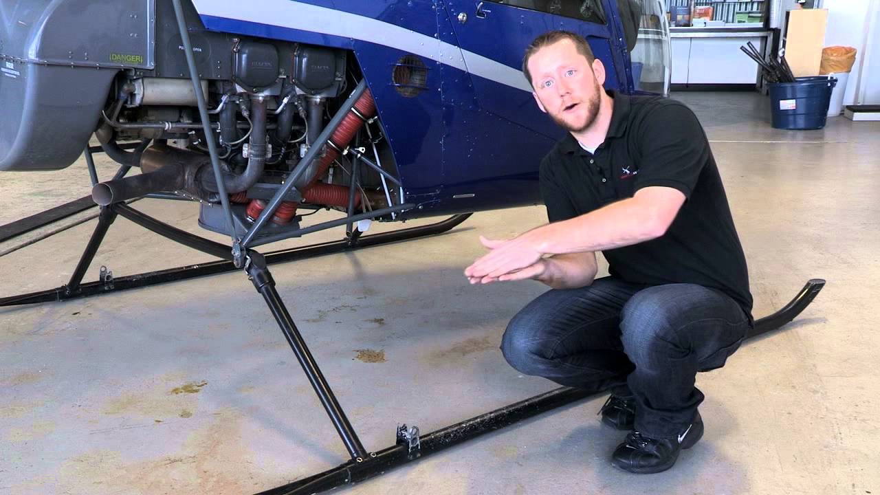 R22 - Landing Gear - YouTube