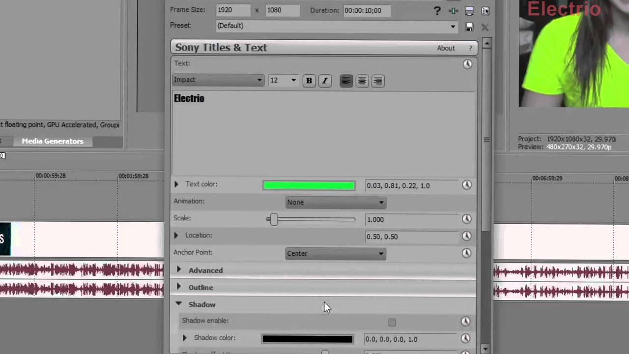 How to Make a Watermark on Sony Vegas - YouTube