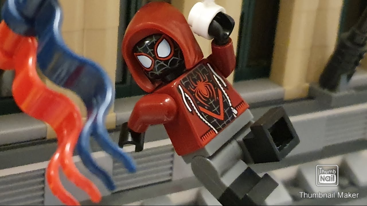 Lego Spider-Man Miles Morales stop motion ft CASUALTY/Fortshorts - YouTube