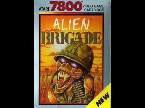Alien Brigade (1989) Atari 7800 - YouTube