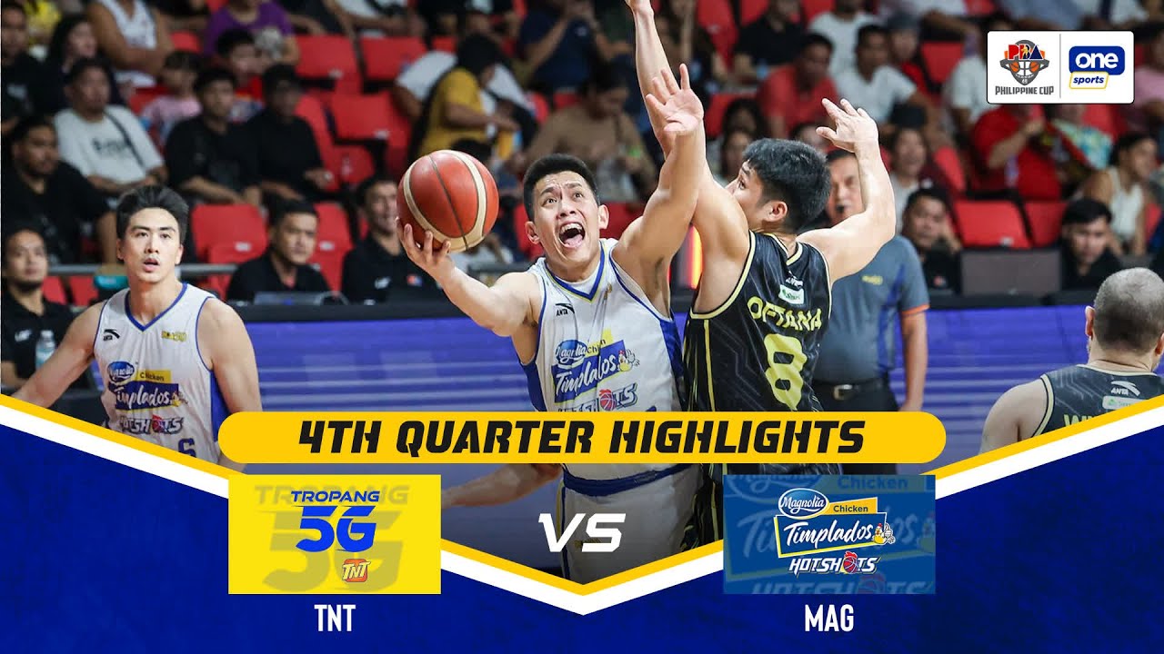 TNT vs. MAGNOLIA | 4TH QUARTER HIGHLIGHTS | PBA SEASON 49 PHILIPPINE ...