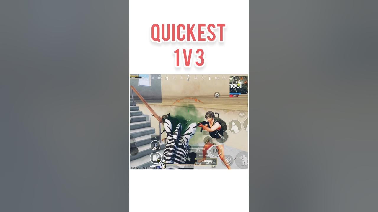 Quickest 1v3 #pubgmobile #gaming #pubgmobile1v4 #bgmi #pubg #pubgm #shorts #subscribe #short ...