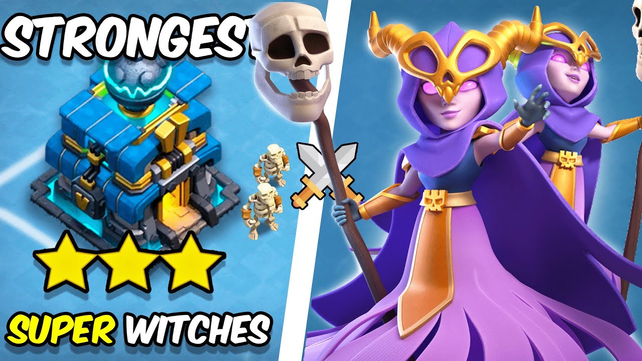 Th12 Super Witch Attack 2023 | (Top 3) attacks for Super Witches - YouTube