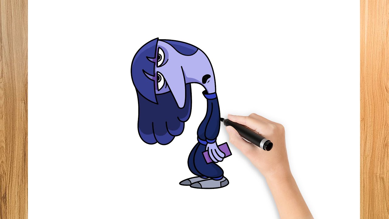 COMO DIBUJAR A ENNUI DE INTENSAMENTE 2 - YouTube