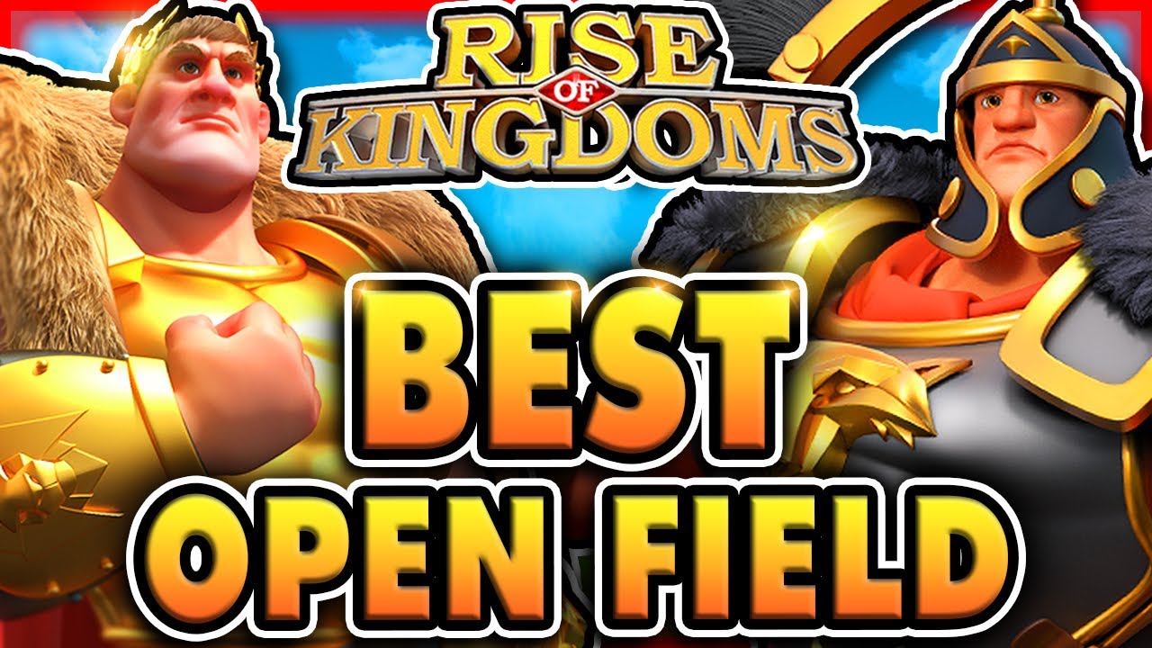Top 5 BEST OPEN FIELD Commander Pairs in Rise of Kingdoms 2023 - YouTube
