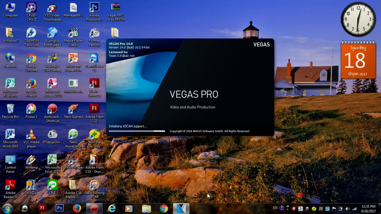 វិធីDOWNLOADកម្មវិធីកាត់ត VIDEO sony vegas pro14 - YouTube