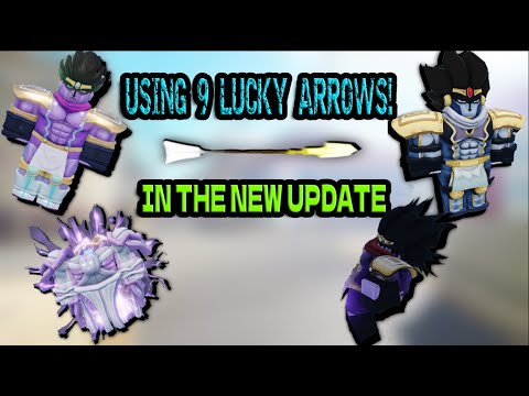 [YBA] Using 9 LUCKY ARROWS In The New UPDATE! - YouTube