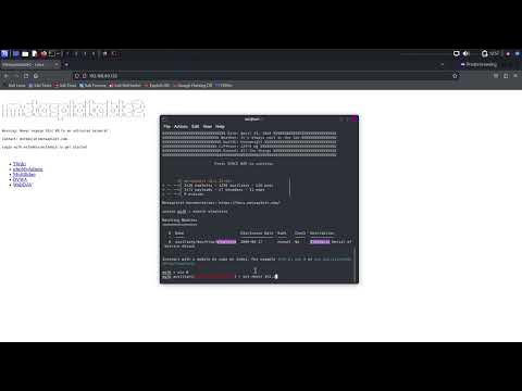 DDoS attack using kali Linux Metasploit with slowloris module - YouTube
