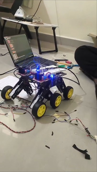 Android-Controlled Autonomous Rover | Final Year CSE Project | ESP32 + Arduino Uno + Firebase ...