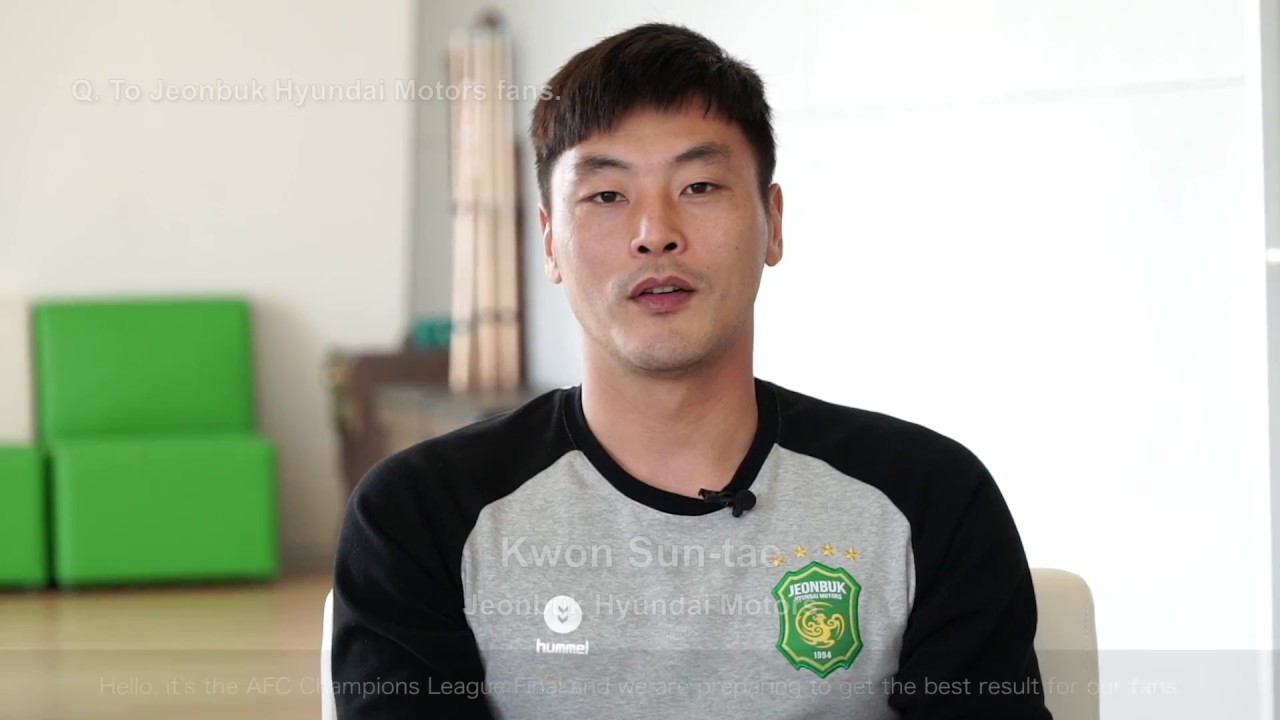 Kwoun Sun-tae: Message To The Fans - YouTube