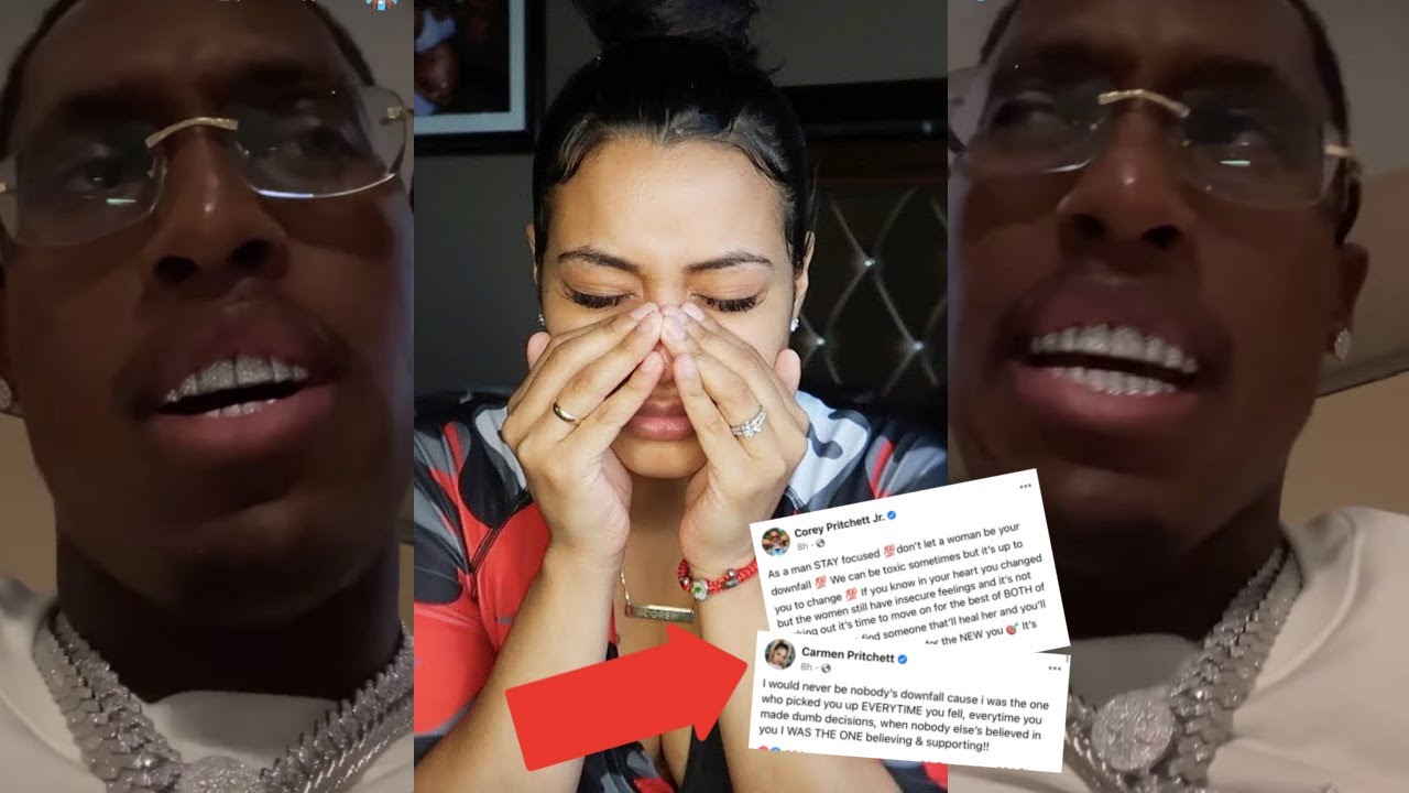 CARMEN & COREY BREAKING UP AGAIN?! l CARMEN & COREY. - YouTube