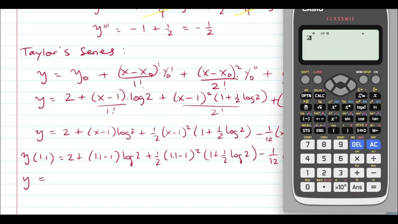 Part 3c - Taylor Series Method for Numerical Solution of Ordinary ...