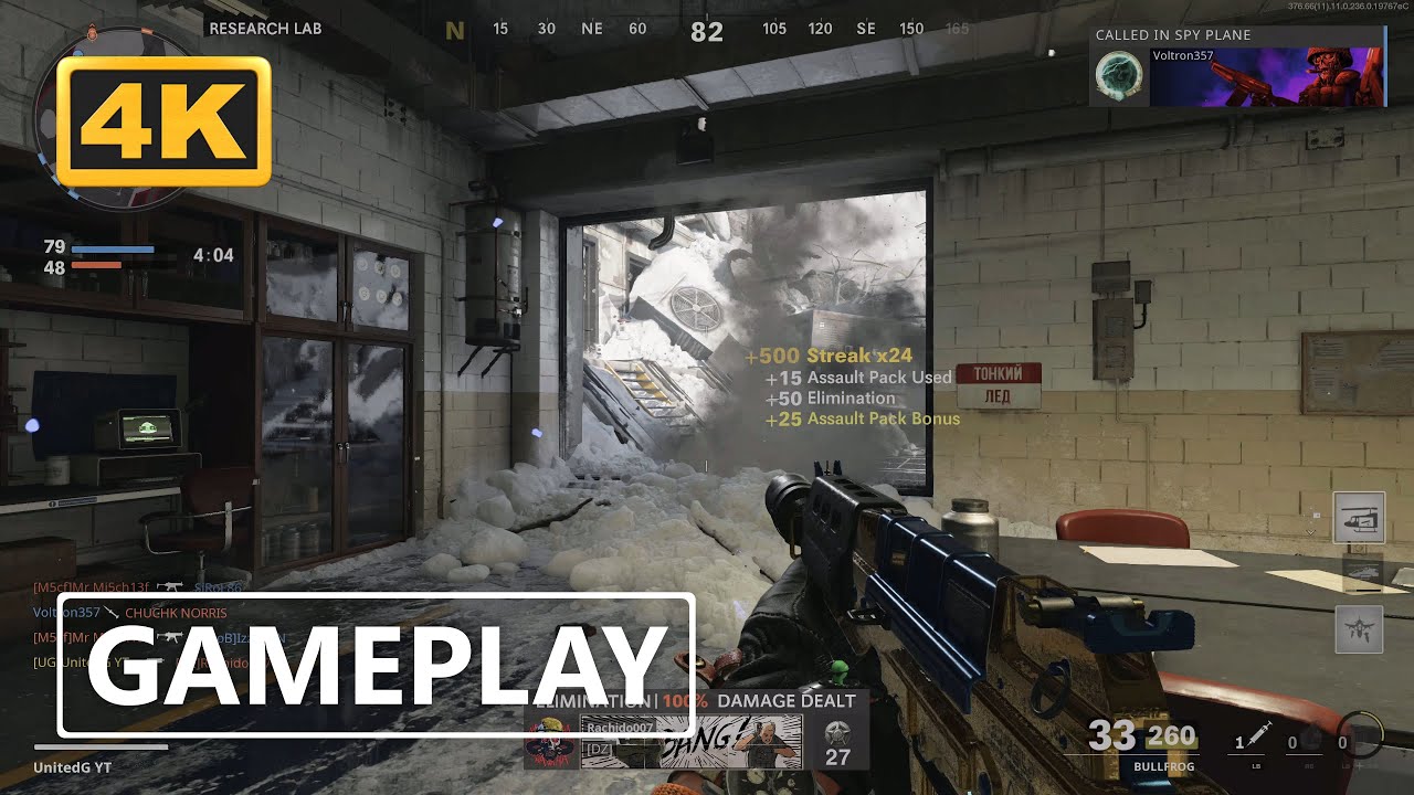 High KD Call of Duty Cold War gameplay on Xbox Series X 4K - YouTube