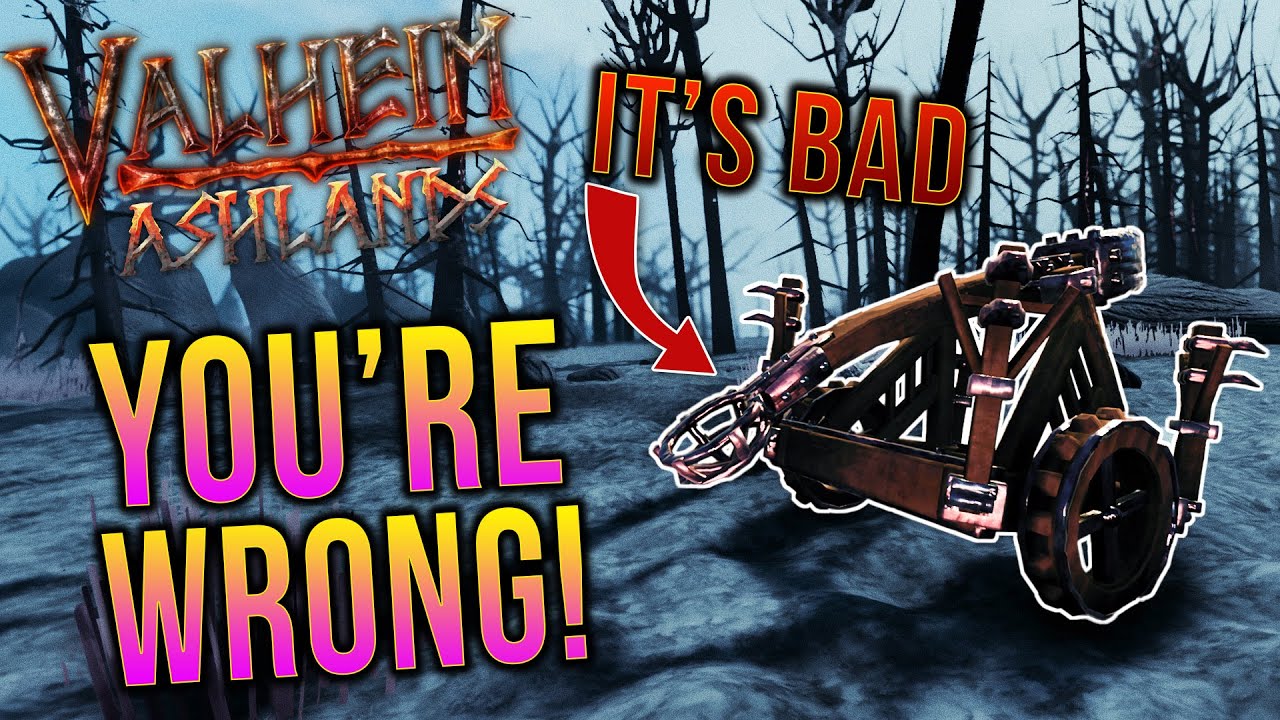 The Best Way To Farm Flametal In Valheim Ashlands Update - YouTube