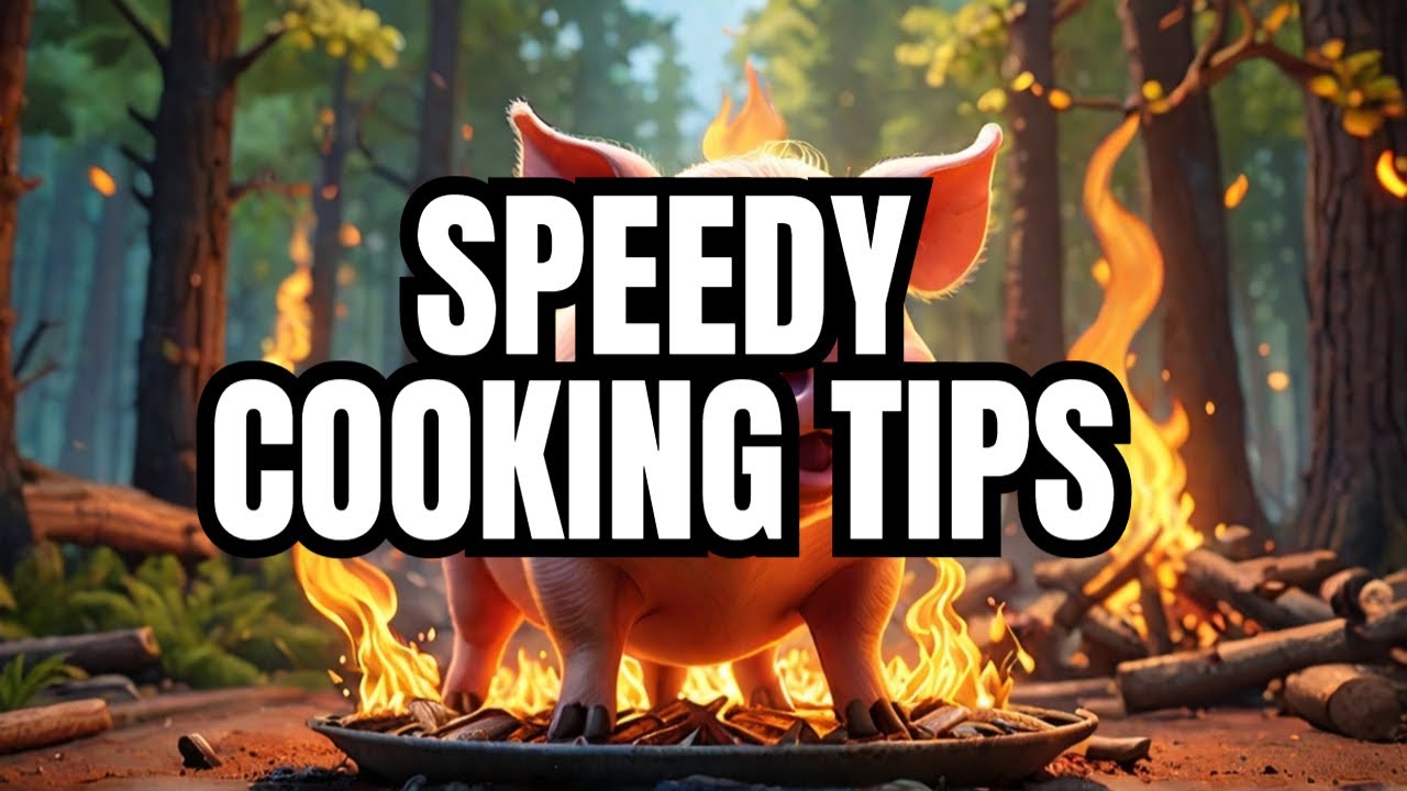 Suckling pig fire sets a tree alight! Level 200 but how to do it ...